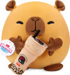 Snackles Bamse - Kung Fu Tea Capybara Spencer - 20 Cm | Se tilbud og ...
