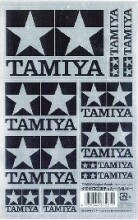 Køb Tamiya Logo Stickers Silver - 67261 - Gucca.dk