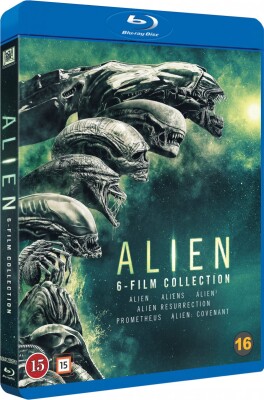 Alien 1-6 Boks Blu-Ray Film → Køb billigt her - Gucca.dk
