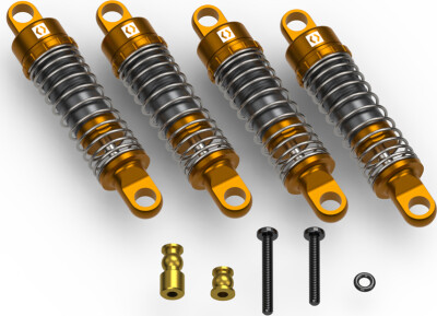 Køb Aluminum Oil-Filled Shock Set - Assembled/4Pcs - Hp161150 - Hpi ...