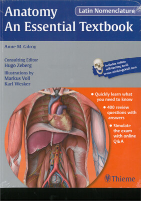 Køb Anatomy - An Essential Textbook af Anne M. Gilroy - english book ...