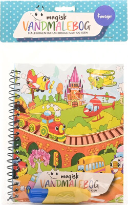 Køb Aqua Magic Malebog Køretøjer - - Gucca.dk