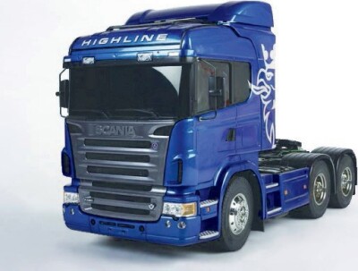 Køb Tamiya - Rc Scania R620 Lastbil - Formalet Blå - 1/14 - 56327 ...