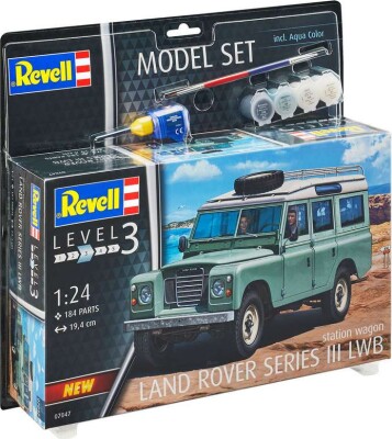 Køb Revell - Land Rover Series Iii Bil Byggesæt - 1:24 - Level 3 - 67047 - Gucca.dk