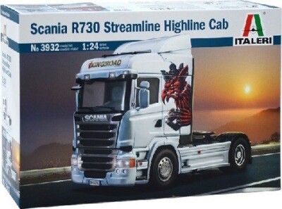 Italeri - Scania R730 Streamline Lastbil Byggesæt - 1:24 - 3932 | Se ...