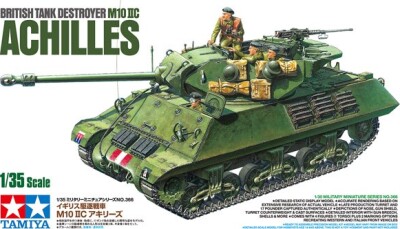 Tamiya - Achilles M10 Iic British Tank Destroyer Byggesæt - 1:35 ...