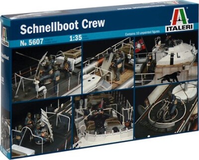 Italeri - Schnellboot Crew - 1:35 - 5607 | Se tilbud og køb på Gucca.dk