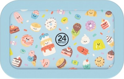 Køb 24bottles - Snackbox Sweet Friends - Blå fra 24 Bottles - Gucca.dk