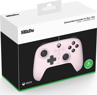 Køb 8bitdo Ultimate Wired Xbox Pad Pink - Xbox Series X/s, Xone, Pc ...