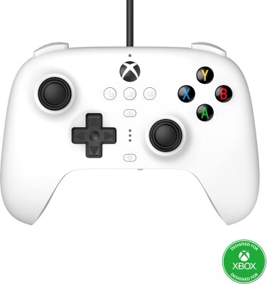 8bitdo Ultimate Wired Xbox Pad White - Xbox Series X/s, Xone, Pc | Se ...
