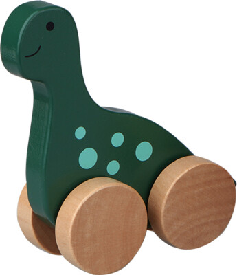Køb Skubbedyr I Træ - Dinosaur - Barbo Toys - Gucca.dk