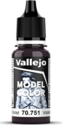 Køb Vallejo - Model Color - Black Violet Mat - 18 Ml - 70751 - Gucca.dk
