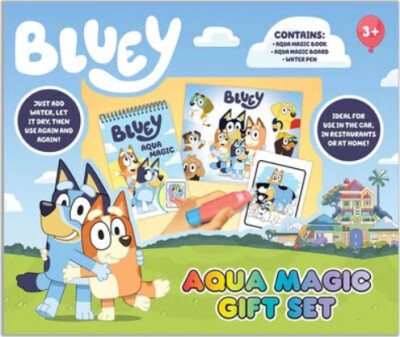 Køb Bluey Aqua Magic Gift Set - Alligator - bog - Gucca.dk