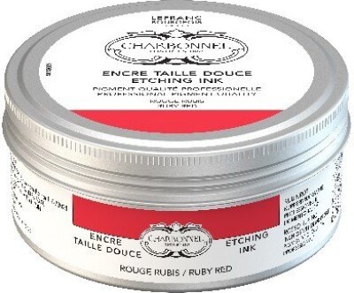 Charbonnel - Etching Ink - Tryksværte - Ruby Red 200 Ml | Se tilbud og ...