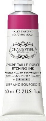 Charbonnel - Etching Ink - Tryksværte - Solferino Violet 200 Ml | Se ...