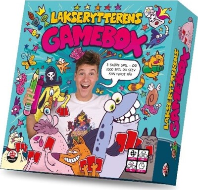Køb Danspil - Lakserytterens Gamebox - Gucca.dk