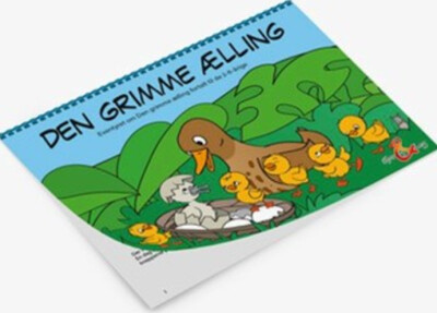 Køb Den Grimme ælling af Sprog - bog spiralryg - Gucca.dk