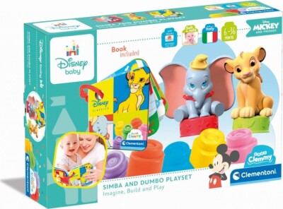 Køb Clementoni - Soft Clemmy Disney Legetøj - Simba Og Dumbo - Gucca.dk
