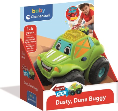 Køb Legetøjsbil Med Lyd Og Lys - Dusty Dune Buggy - Baby Clementoni - Gucca.dk