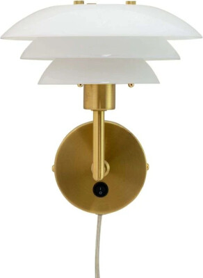 Dyberg Larsen - Væglamper - Dl20 - Messing | Se tilbud og køb på Gucca.dk