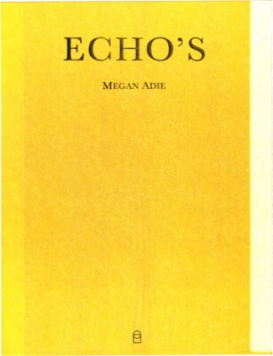 Køb Echo's af Megan Adie - bog hæftet - Gucca.dk