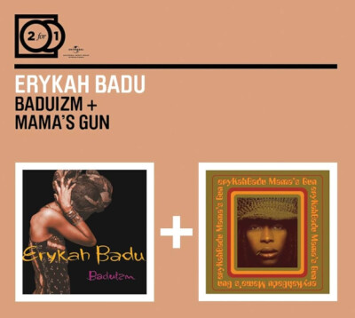 Køb Erykah Badu - 2 For 1: Baduizm / Mama's Gun på CD - album fra 1999 ...