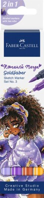 Køb Faber-castell - Goldfaber Sketch Twin Marker Set No. 3 - Romantic ...