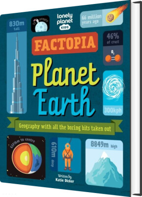 Køb Factopia - Planet Earth - Lonely Planet Kids - english book - Gucca.dk