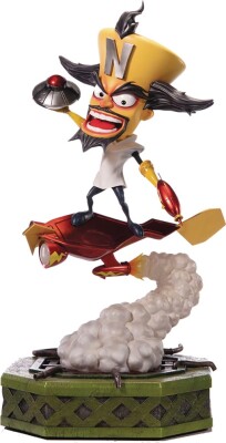 Crash Bandicoot Figur - Dr. Neo Cortex - Resin Statue - 55 Cm ...
