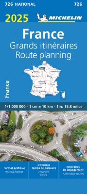 Køb Michelin Kort - France Route Planning 2025 - english book - Gucca.dk
