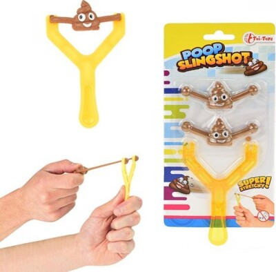 Funny Poo - Smiling Turd - Slingshot | Se tilbud og køb på Gucca.dk