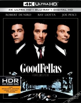 Køb Goodfellas på 4k Ultra HD Blu-Ray - film fra 1990 - Gucca.dk
