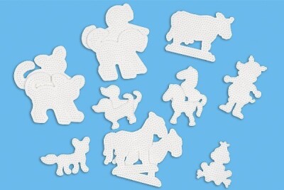 Køb Hama Midi Perleplader - Dyr - 15 Stk - 9432 - Gucca.dk