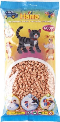 Køb Hama Midi Perler - Mat Rosa - 6.000 Stk - 205-26 - Gucca.dk