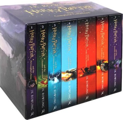 Køb Harry Potter Box Set: The Complete Collection af J. K. Rowling ...