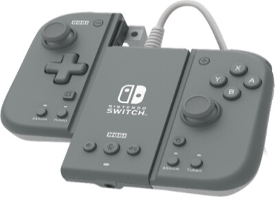 Køb Hori - Switch Split Pad Compact Attachment Set - Grey - Gucca.dk