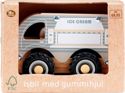Legetøjs Isbil I Træ | Se tilbud og køb på Gucca.dk