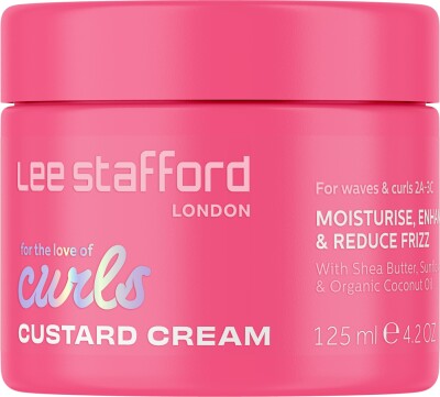 Køb Lee Stafford - For The Love Of Curls Custard Cream - 125 Ml - Gucca.dk