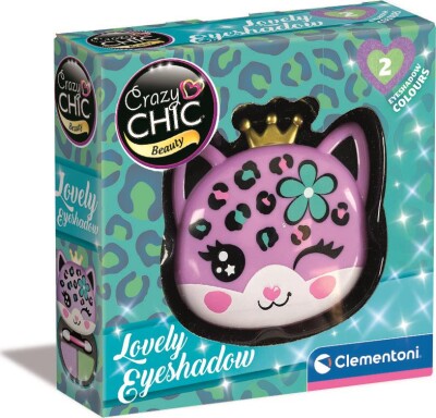 Clementoni - Crazy Chic - øjenskygge Til Børn - Lovely - Leopard | Se ...