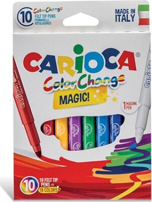 Carioca - Magic Color Change - Trylletusser - 10 Stk | Se tilbud og køb ...