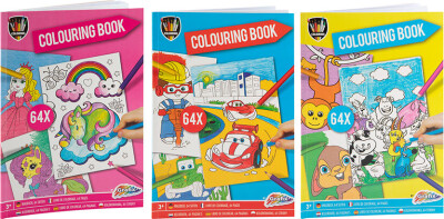 Malebog A4 64 Sider - Assorterede - - Gucca.dk
