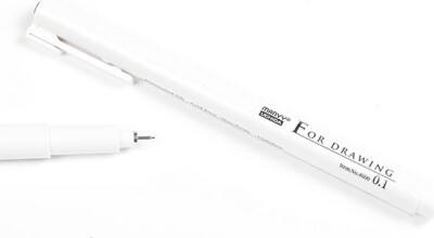 Køb Marvy Technical Drawing Pen 0,1mm - Vandbaseret fra Marvy Uchida ...