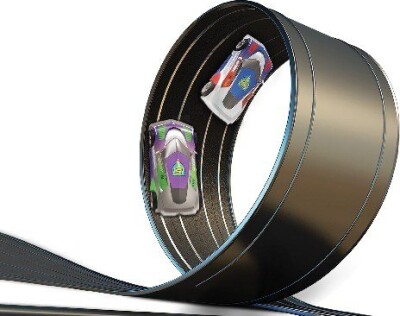 Køb Micro Scalextric - Loop Track Stunt Extension - G8046 - Gucca.dk