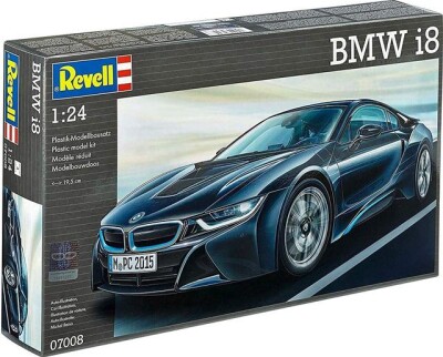 Køb Revell - Bmw I8 Model Bil Byggesæt Inkl. Maling - 1:24 - 67008 - Gucca.dk