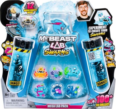 Køb Mrbeast Lab - Swarms Mega Lab 12 Pak fra Moose - Gucca.dk