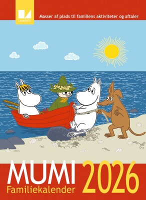 Mumi Familiekalender 2026 | Se tilbud og køb på Gucca.dk