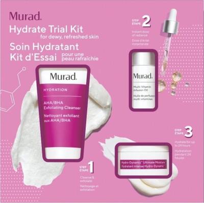 Murad - Trial Kit Hydration Gavesæt | Se tilbud og køb på Gucca.dk