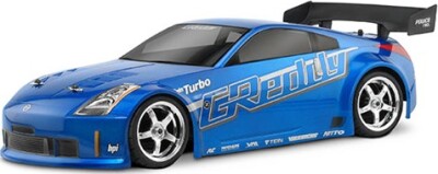 Køb Nissan 350z Greedy Twin Turbo Body - 200mm - Hp17518 - Hpi Racing ...