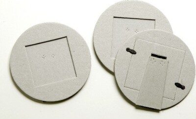 Pap Rammer Runde ø12,2cm 3stk | Se tilbud og køb på Gucca.dk