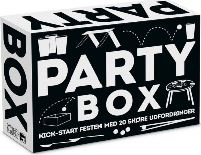 Party Box Game - Festspil Med 20 Skøre Udfordringer | Se tilbud og køb ...